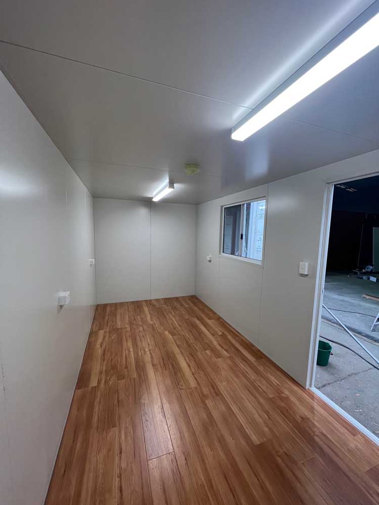 Site Office and Kitchenette - Shipping Container Modification ...